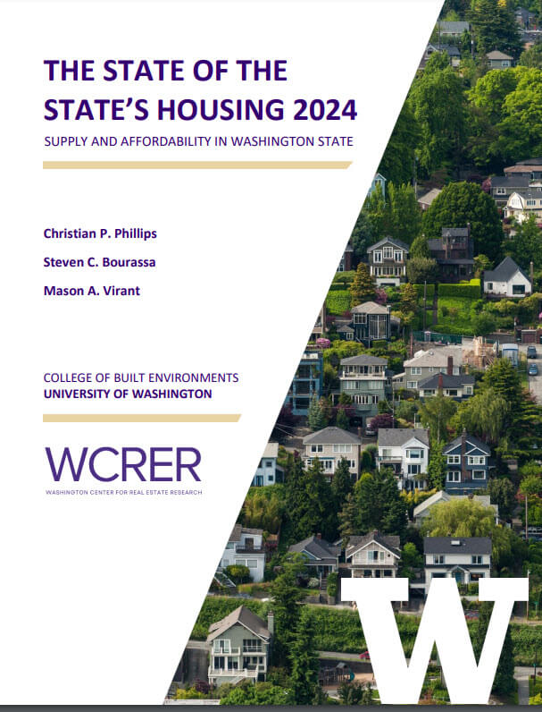 WCRER publishes 2024 “State of the State’s Housing” report - Seattle ...